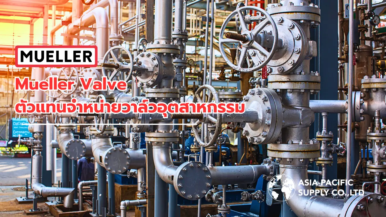 Mueller Valve ตัวแทนจำหน่ายวาล์วน้ำอุตสาหกรรม - Asia-Pacific Supply